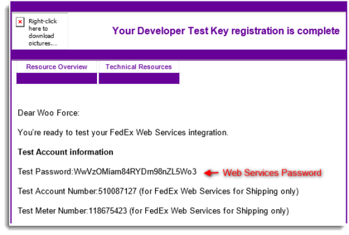 During the test mode, should I use my FedEx account number or test ...
