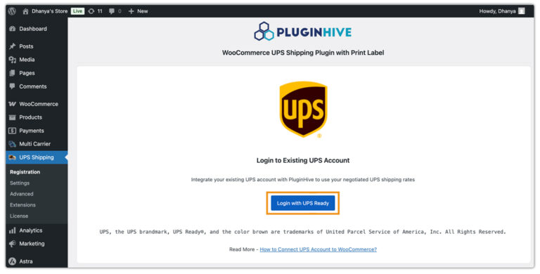 Setting Up WooCommerce UPS Shipping Plugin - PluginHive