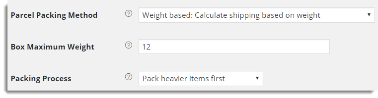 How to Pack Items Based on Weight?
