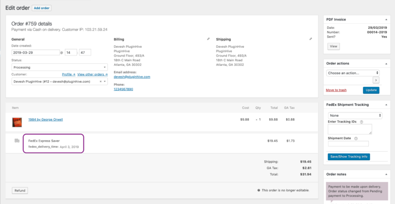 WooCommerce FedEx Shipping Estimate Guide - PluginHive