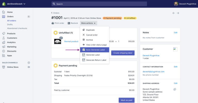 FedEx Priority Overnight Shipping for WooCommerce & Shopify