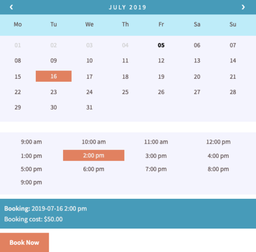 WooCommerce Bookings And Appointments