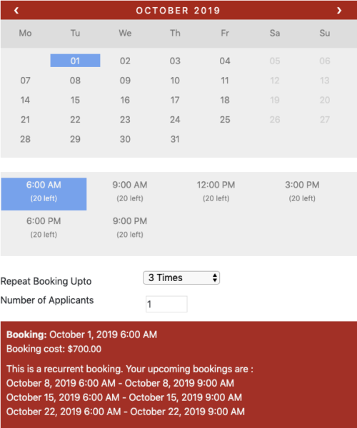 Recurring Bookings - How to set up using WooCommerce Bookings and Appointments plugin? - PluginHive