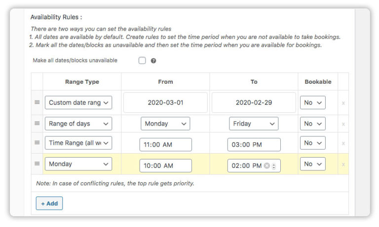 Setup Guide for WooCommerce Bookings & Appointments plugin