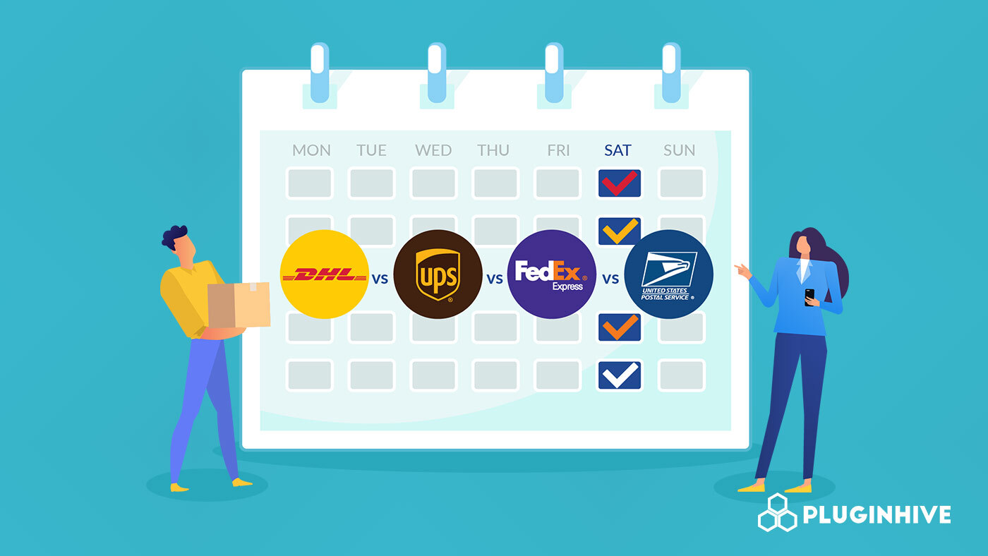 Saturday Delivery: DHL vs UPS vs FedEx vs USPS Saturday Delivery: DHL vs UPS vs FedEx vs USPS