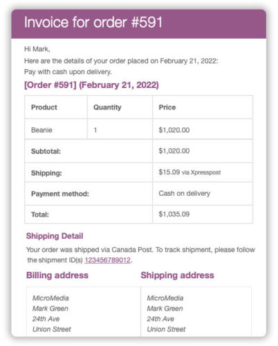 WooCommerce Canada Post Shipping Plugin with Print Label