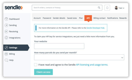 How to Register for Sendle API Key - PluginHive