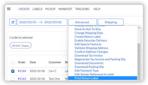 How To Create Return Shipping Label For eCommerce Store?