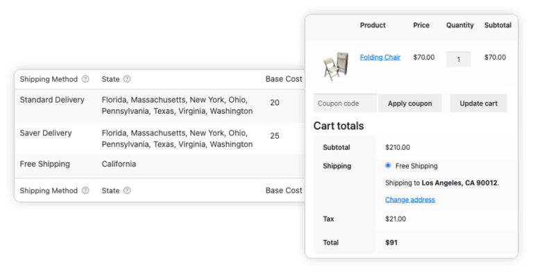 WooCommerce Table Rate Shipping Pro Plugin