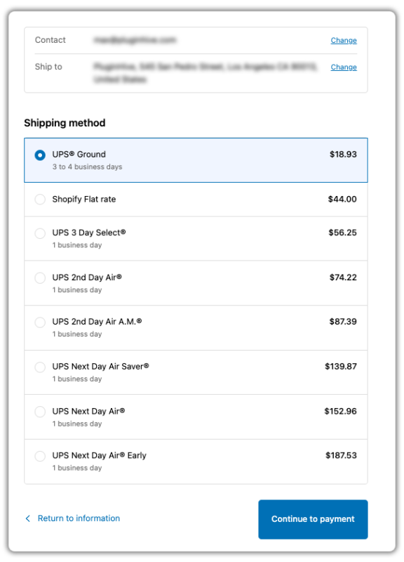 Shopify UPS Shipping Guide