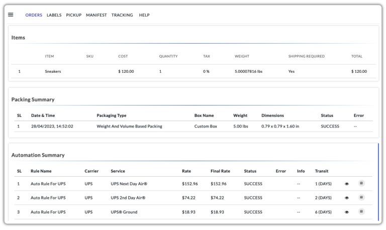 Shopify UPS Shipping Guide