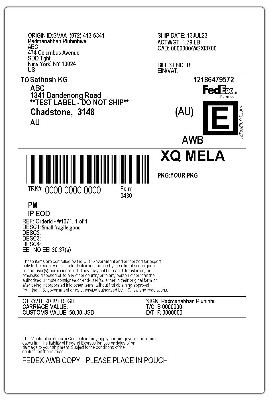 Product Descriptions on Commercial Invoice for Easy Customs Clearance