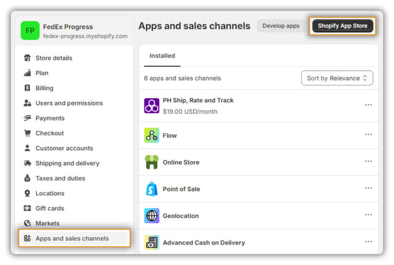 Set Up the Shopify Australia Post Shipping App