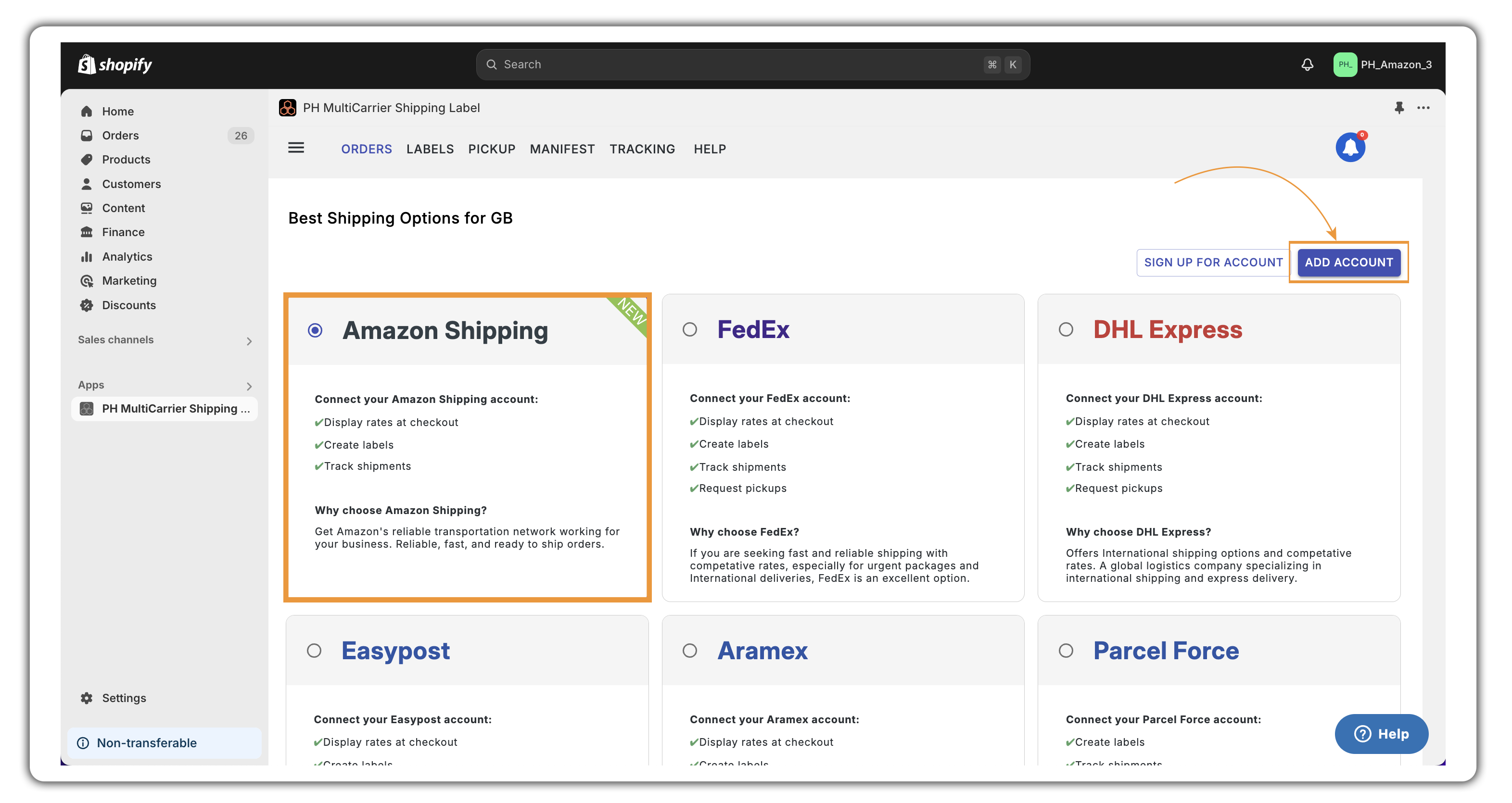 Shopify Amazon Shipping Guide - PluginHive