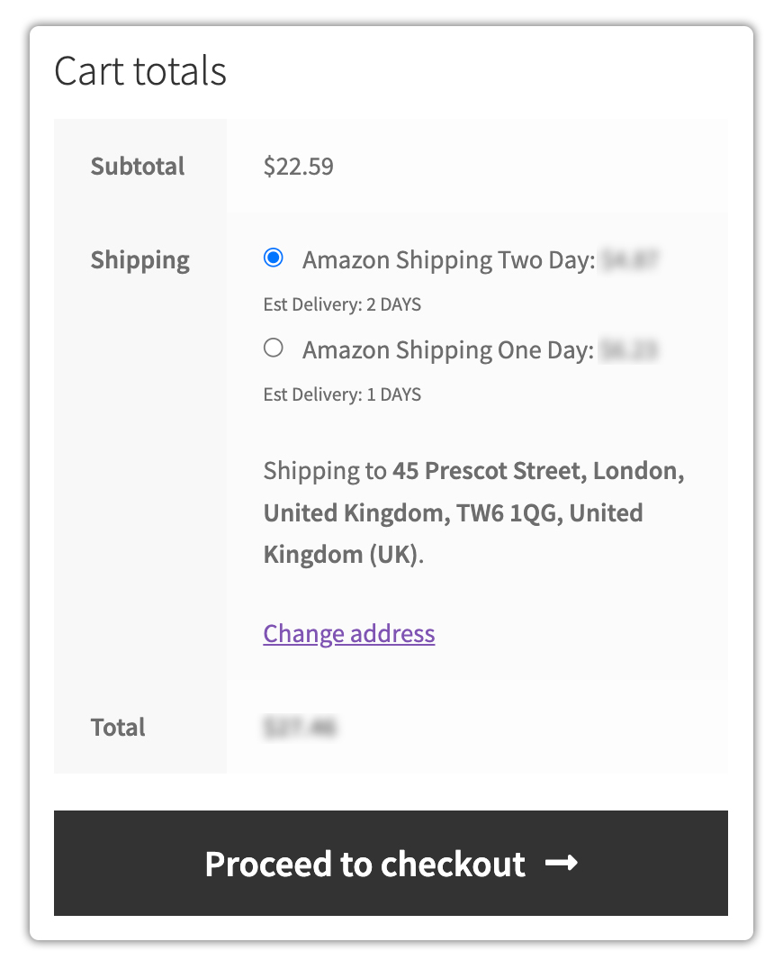Amazon Shipping Plugin for WooCommerce - PluginHive