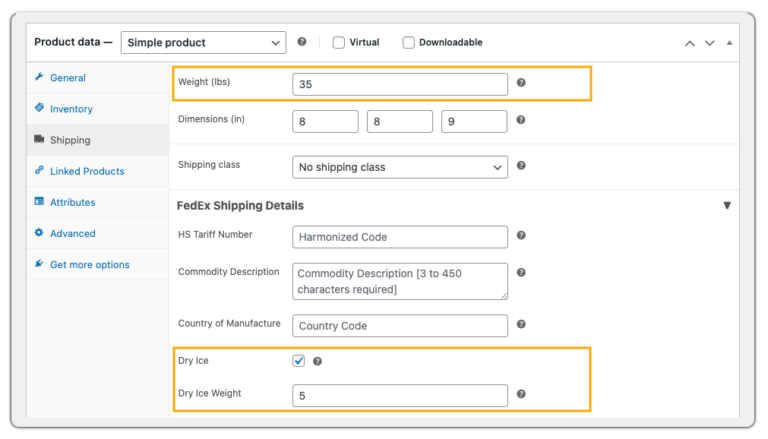 Ship Frozen Food: FedEx Express vs Ground in WooCommerce