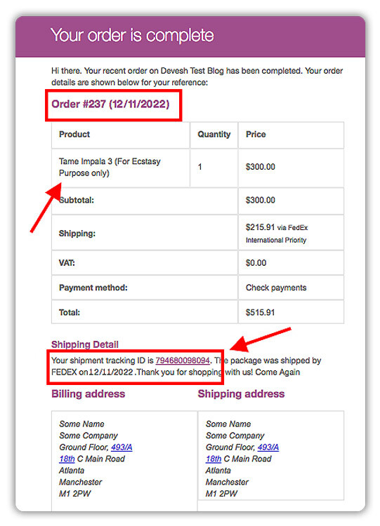Fix FedEx Order Tracking in WooCommerce