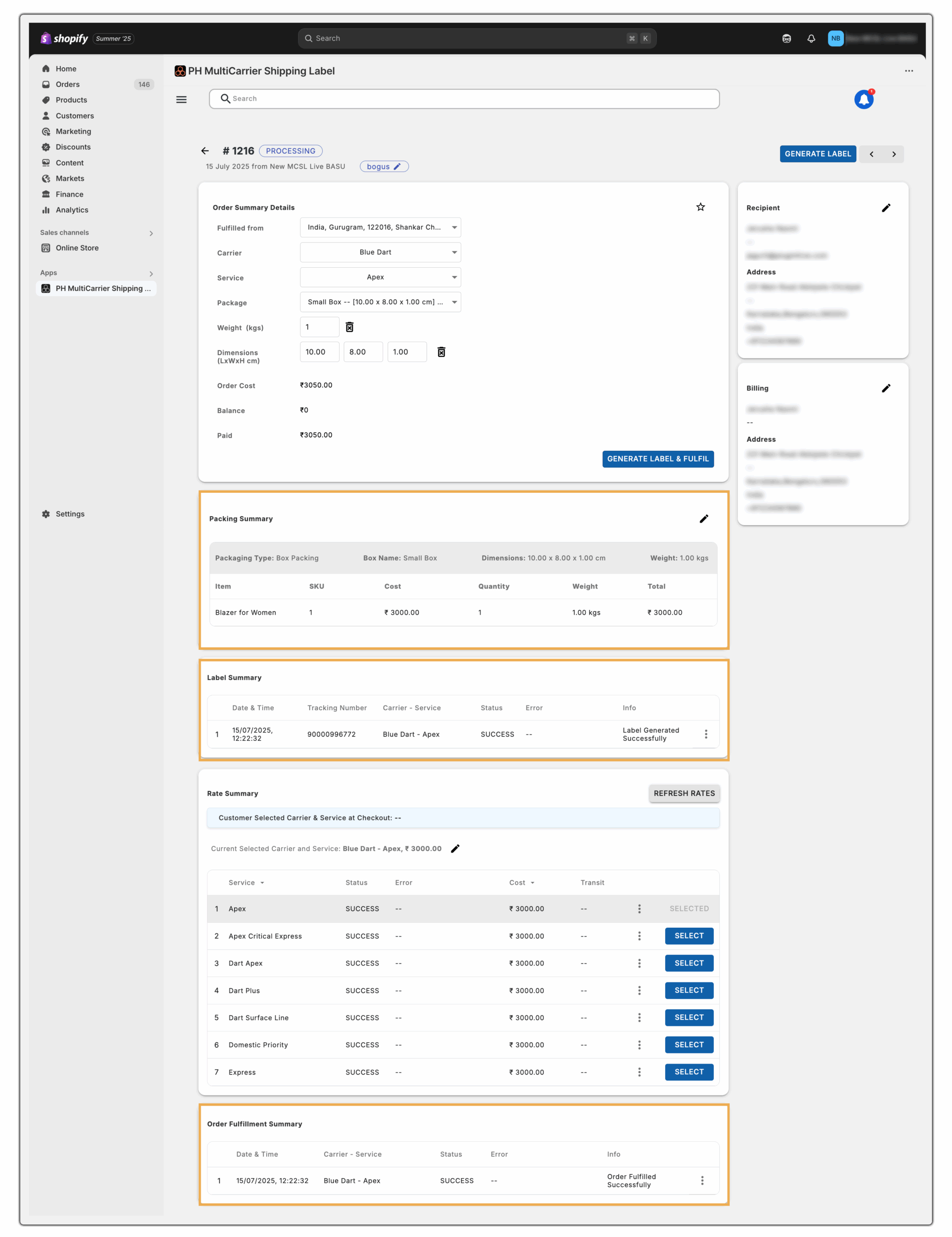 How to Split and Partially Fulfil Shopify Orders
